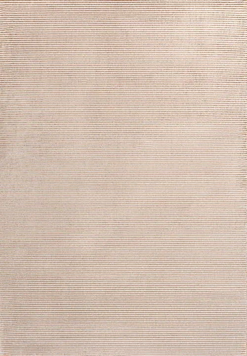 JONATHAN Y Cole Modern Minimalist Pinstripe High-low Area Rug - White/gold