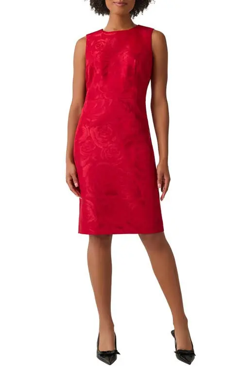 chinese dress ladies Kasper Morgan Boat-Neck Lace Shift Dress  DGFOutlet