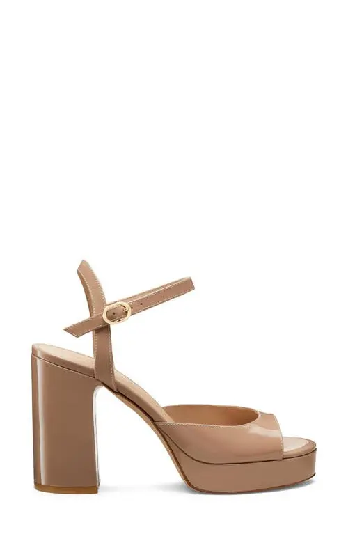 STUART WEITZMAN Dayna Ii Platform Sandal - Fawn
