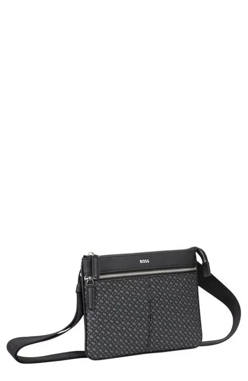 Hugo Zair Envelope Crossbody Bag - Black