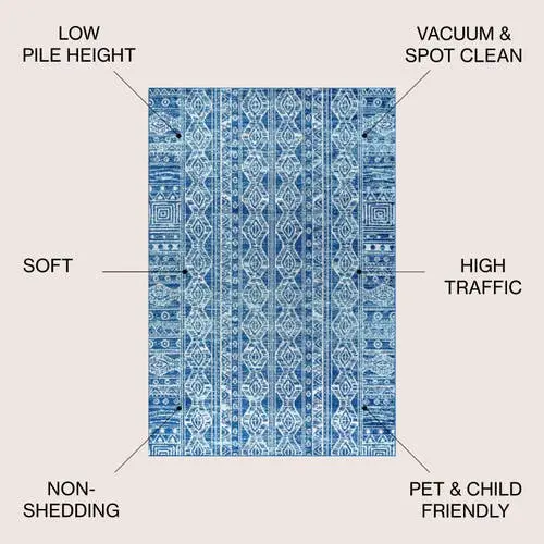 JONATHAN Y Modern Persian Boho Vintage Area Rug
