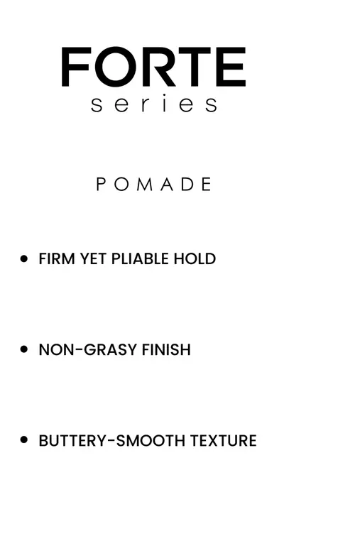 FORTE SERIES Pomade Medium Hold - Black