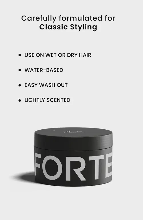 FORTE SERIES Pomade Medium Hold - Black