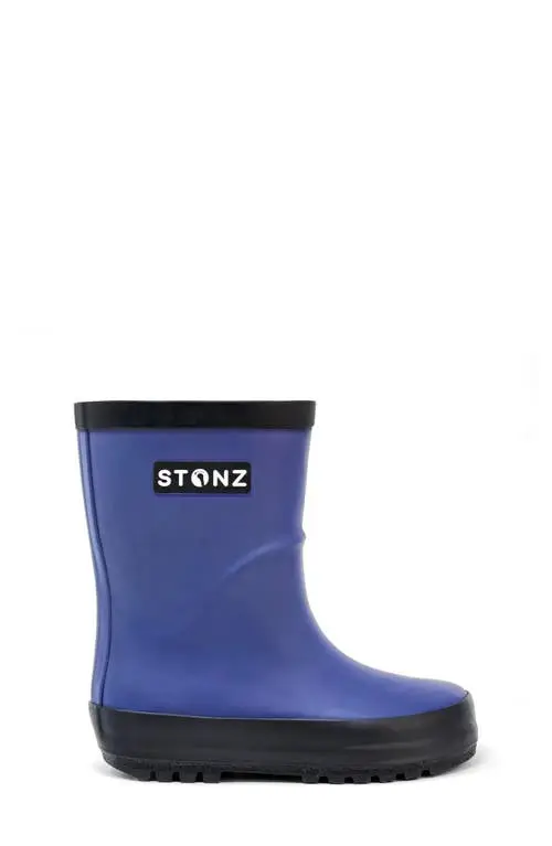 STONZ Waterproof Rain Boots - Navy