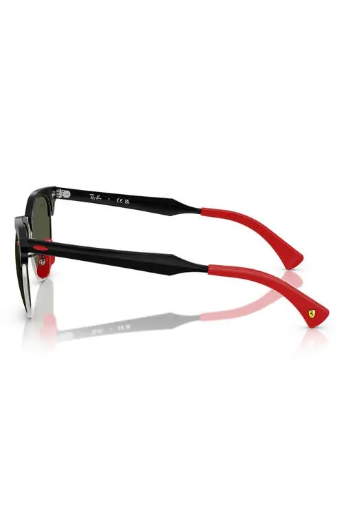 Ray-ban X Scuderia Ferrari Clubmaster Sunglasses - Green