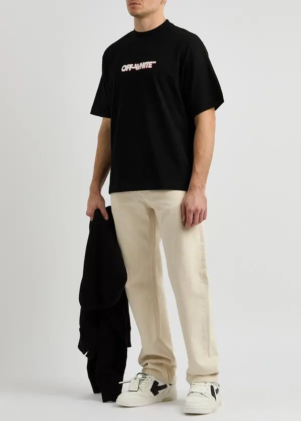 Off-White Logo Cotton T-shirt