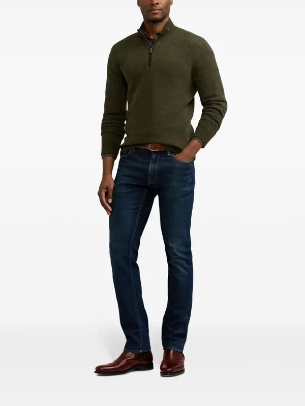 Ralph Lauren Purple Label Half-zip Sweater
