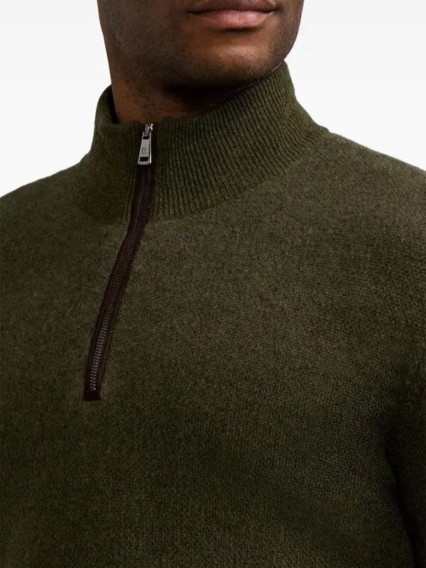 Ralph Lauren Purple Label Half-zip Sweater