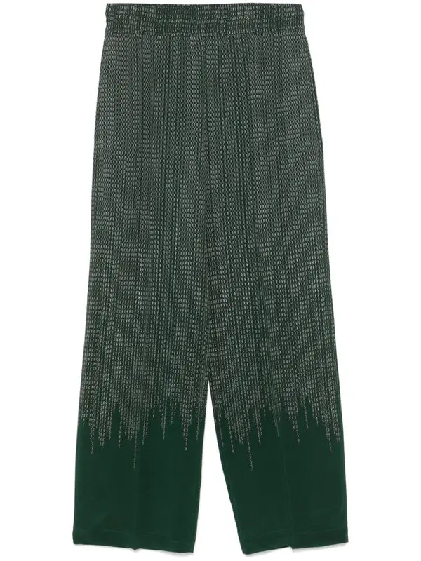 Victoria Beckham Chain-link Palazzo Trousers