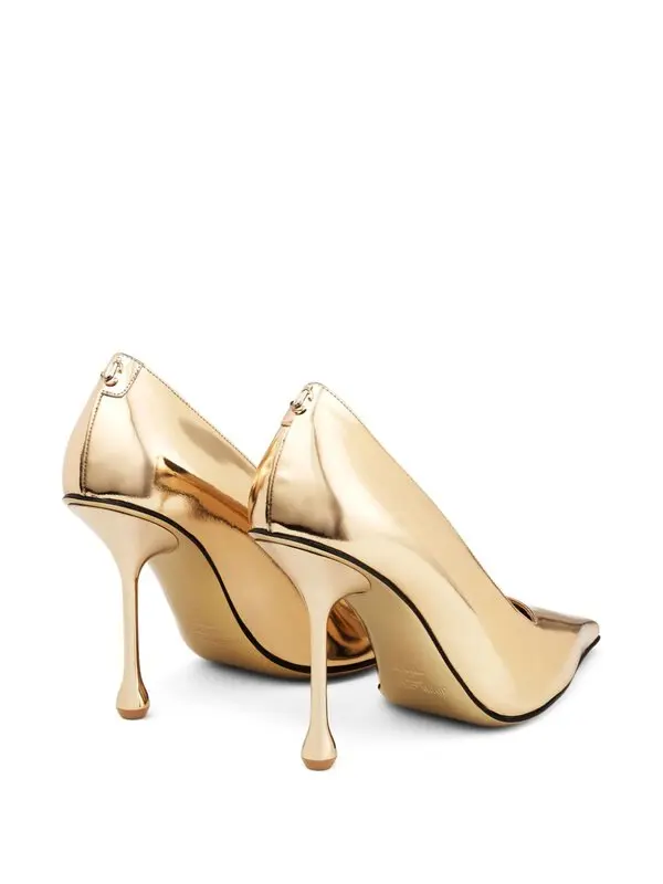 JIMMY CHOO Ixia 95 Pumps - Gold