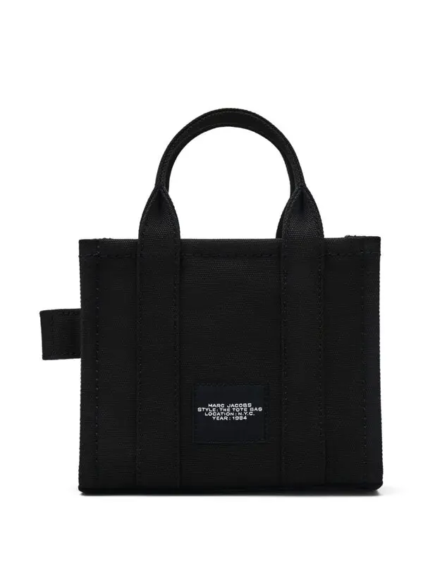 Marc Jacobs The Tote Bag Canvas Crossbody Bag - Black