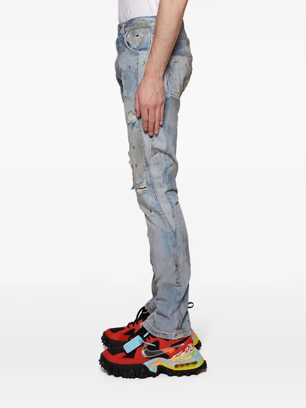 RRR123 Painted Denim Jeans