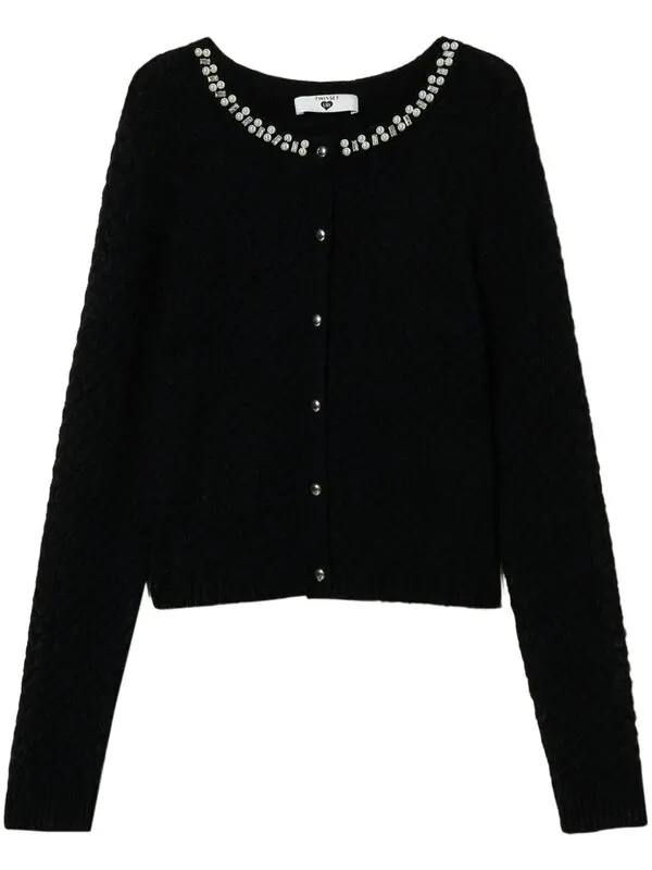 TWINSET Embroidered Cardigan