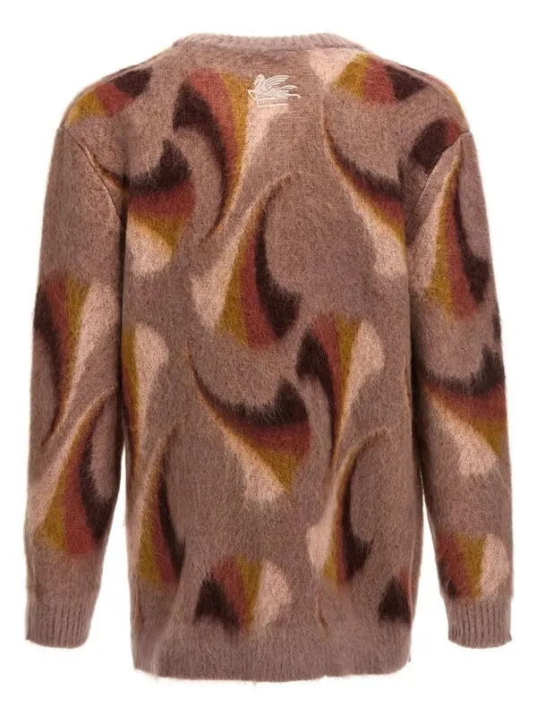 Etro Paisley-pattern Cardigan - Brown
