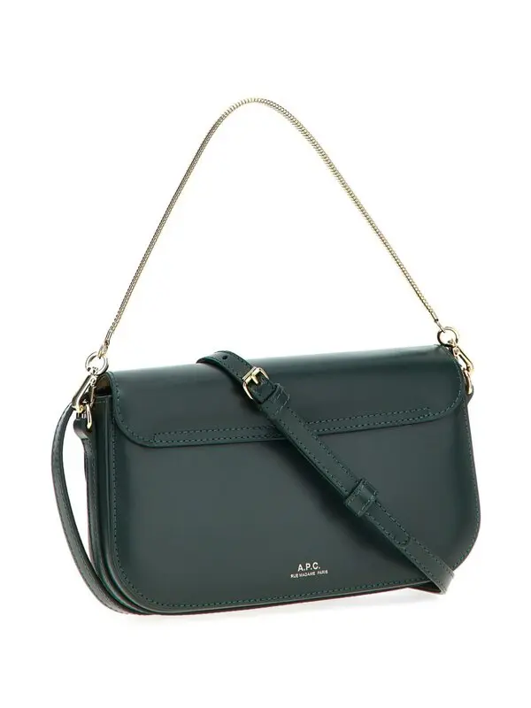 A.p.c. Grace Chaine Clutch - Green