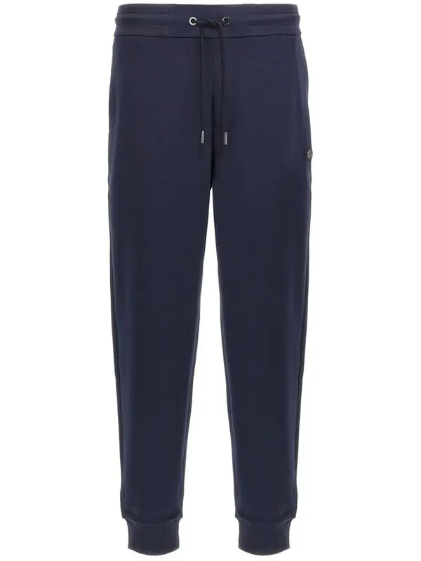 BOSS Logo-plaque Track Trousers - Blue