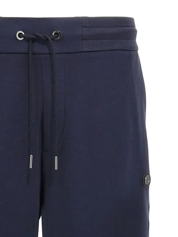BOSS Logo-plaque Track Trousers - Blue