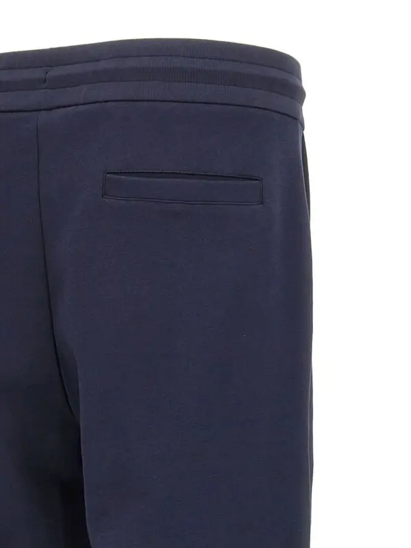 BOSS Logo-plaque Track Trousers - Blue