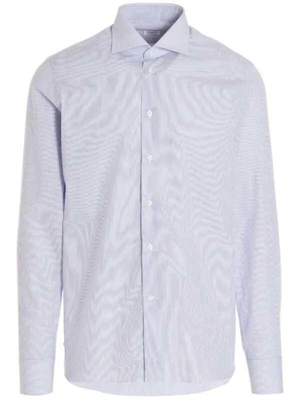 BORRIELLO NAPOLI Marechiaro Shirt - Blue