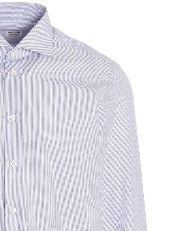 BORRIELLO NAPOLI Marechiaro Shirt - Blue