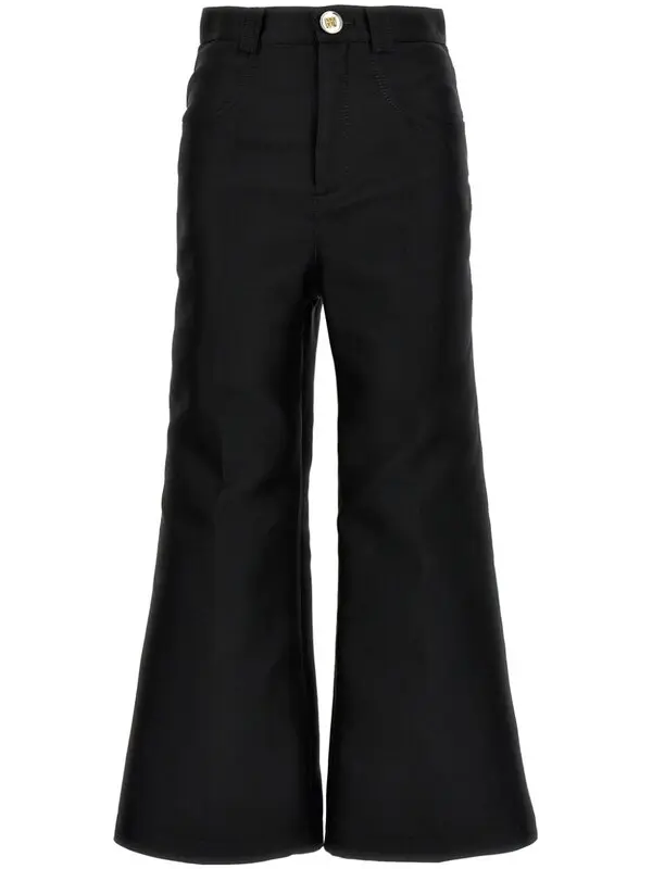 Giambattista Valli Flared Trousers - Black