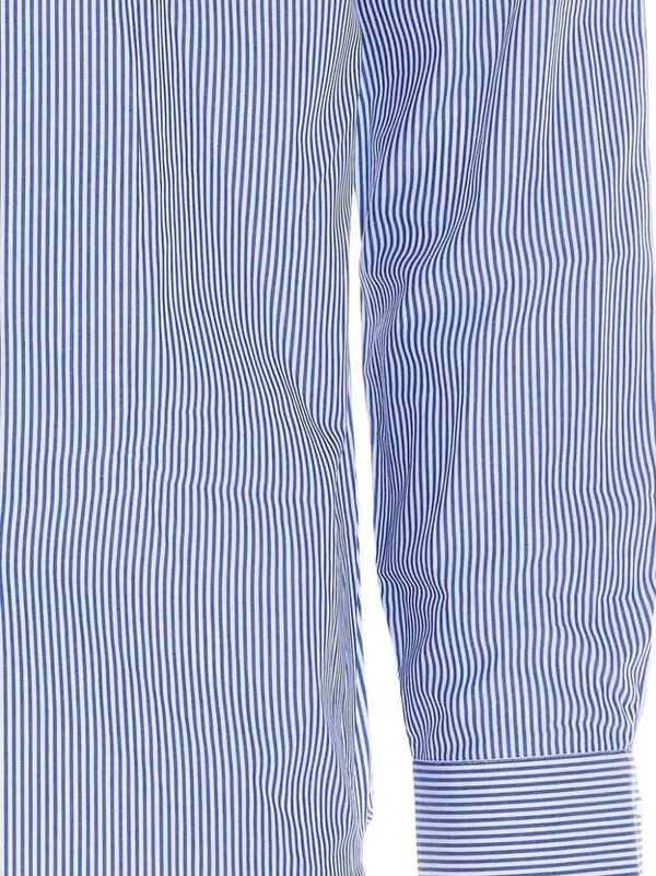 BORRIELLO NAPOLI Striped Shirt - Blue