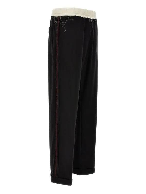 WALES BONNER Seine Trousers - Black