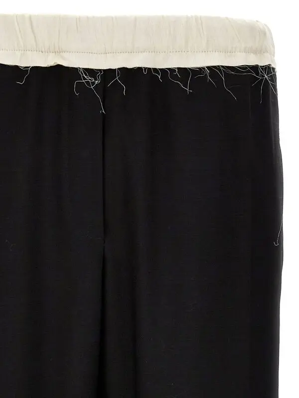 WALES BONNER Seine Trousers - Black