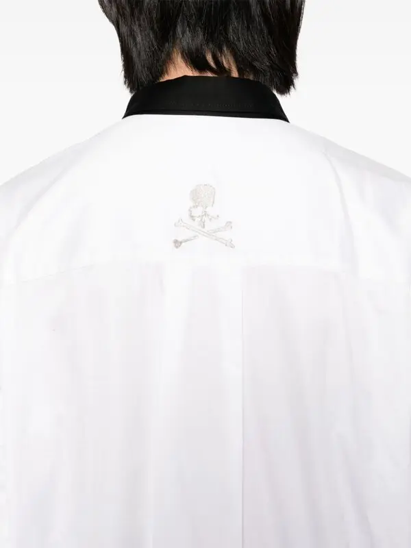 MASTERMIND WORLD Logo-patched Shirt