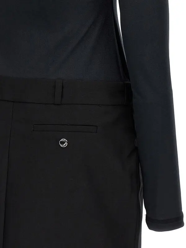 Coperni Hybrid Tailored Dress