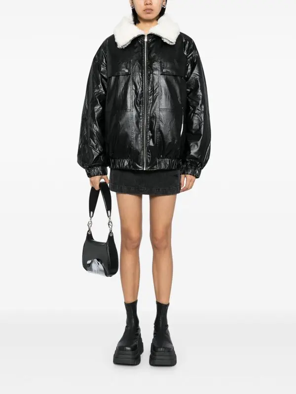 B+AB Faux Leather Jacket