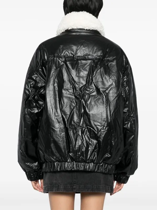 B+AB Faux Leather Jacket