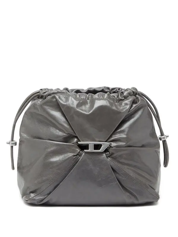 DIESEL® Scrunch-d Bucket Bag - Grey