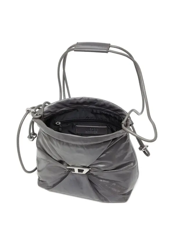 DIESEL® Scrunch-d Bucket Bag - Grey
