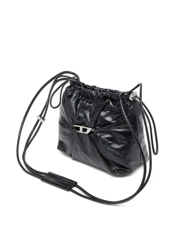 DIESEL® Scrunch-d Bucket Bag - Black
