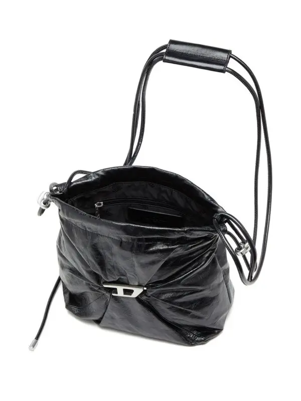 DIESEL® Scrunch-d Bucket Bag - Black