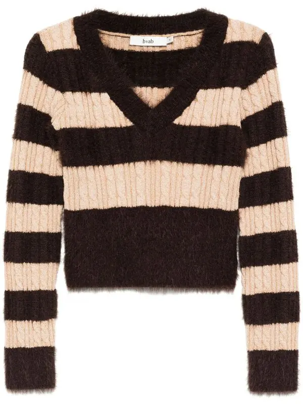 B+AB Striped Knit Jumper
