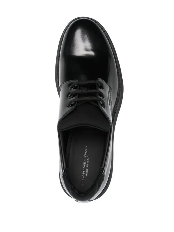 STUART WEITZMAN Leather Derby Shoes