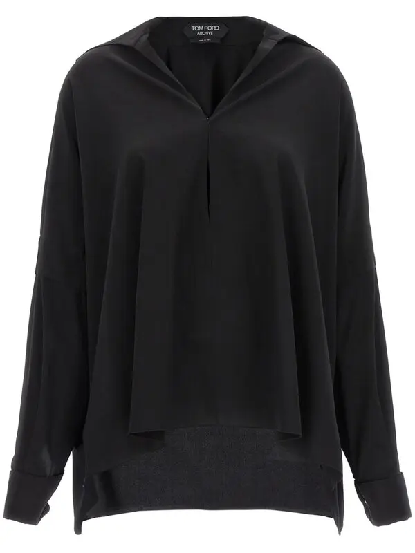 TOM FORD Relaxed-fit Shirt - Black
