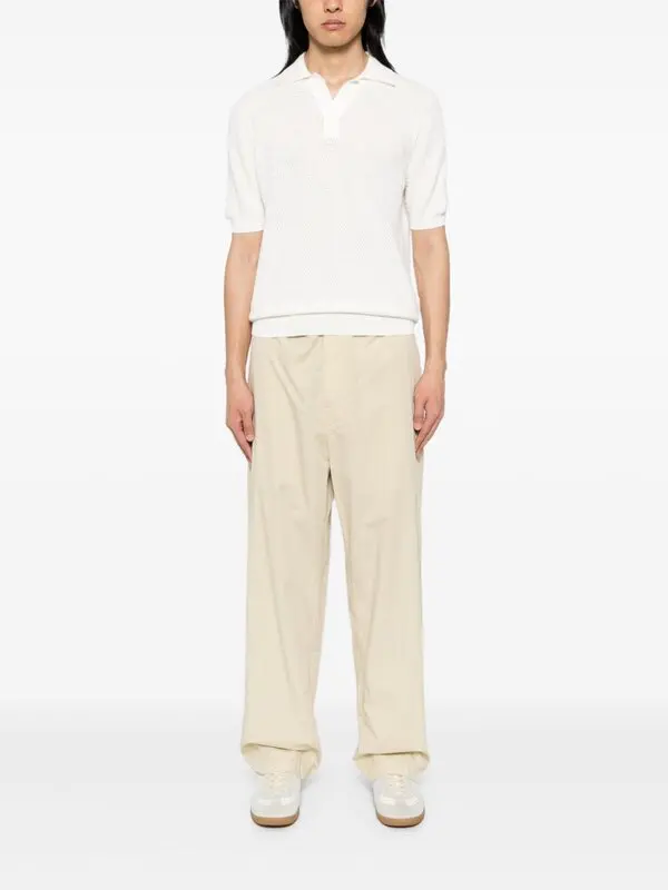CRUCIANI Knitted Polo Shirt