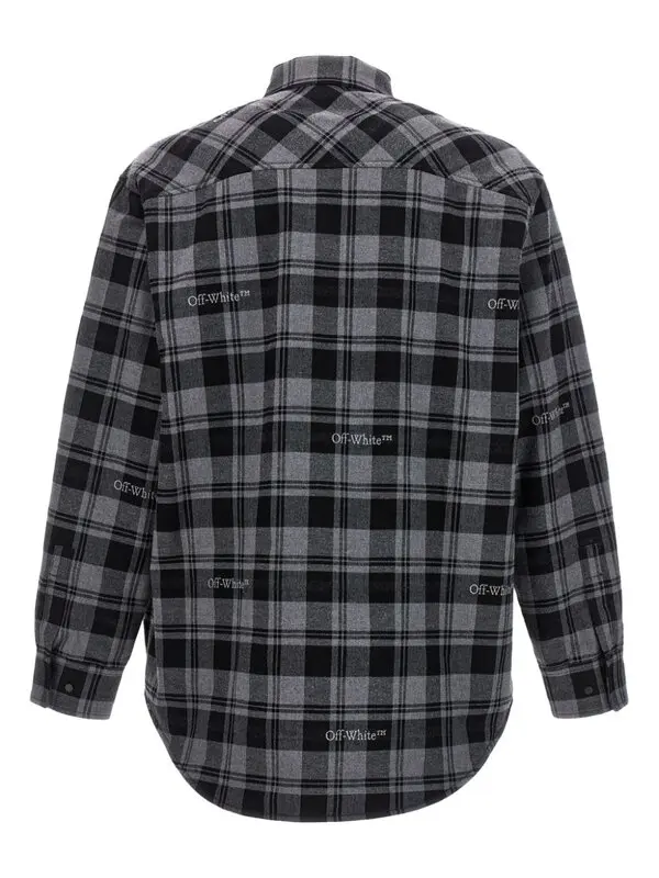 Off-White Checked Shirt