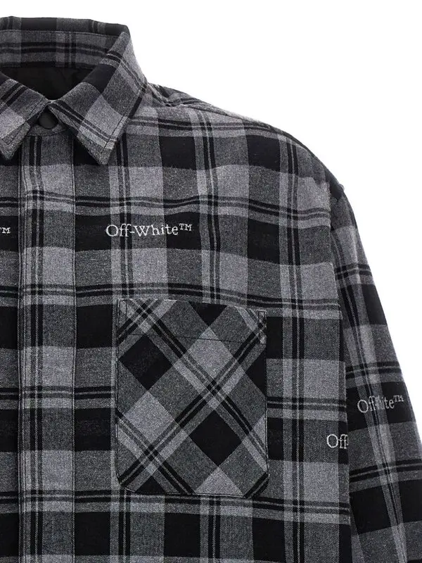 Off-White Checked Shirt