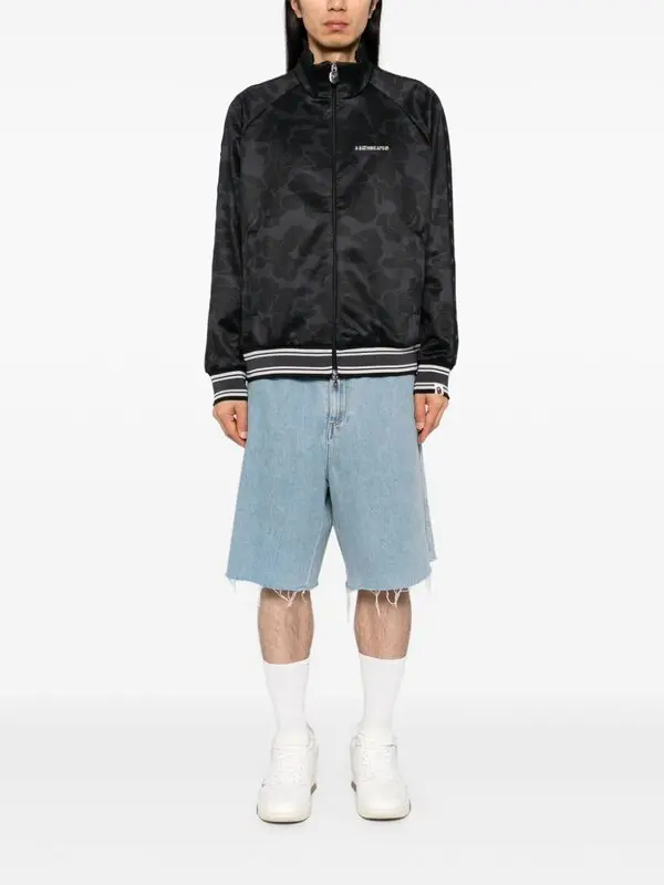 A BATHING APE Tonal Solid Camo Track Jacket