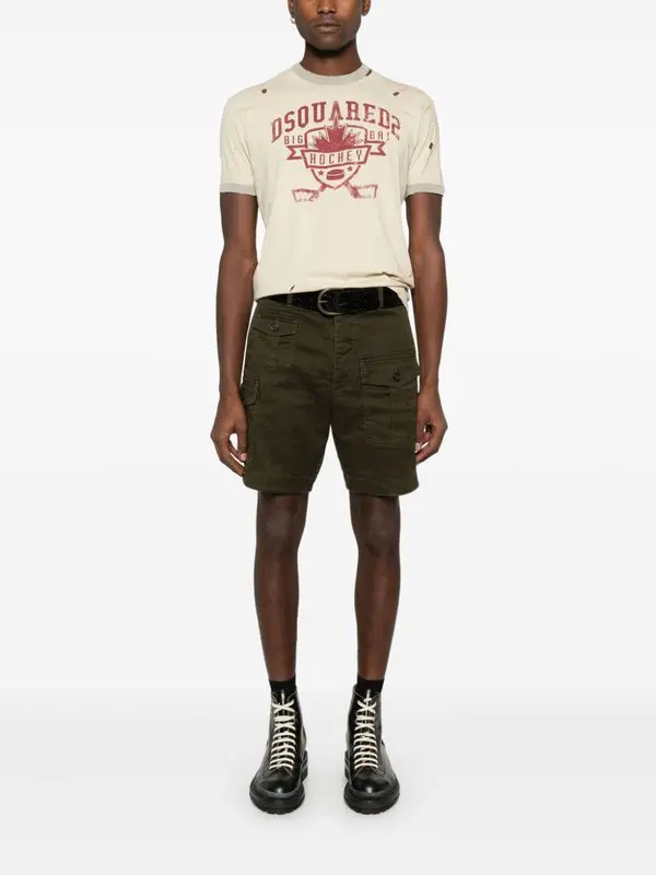 Dsquared2 Logo-print T-shirt - Neutrals