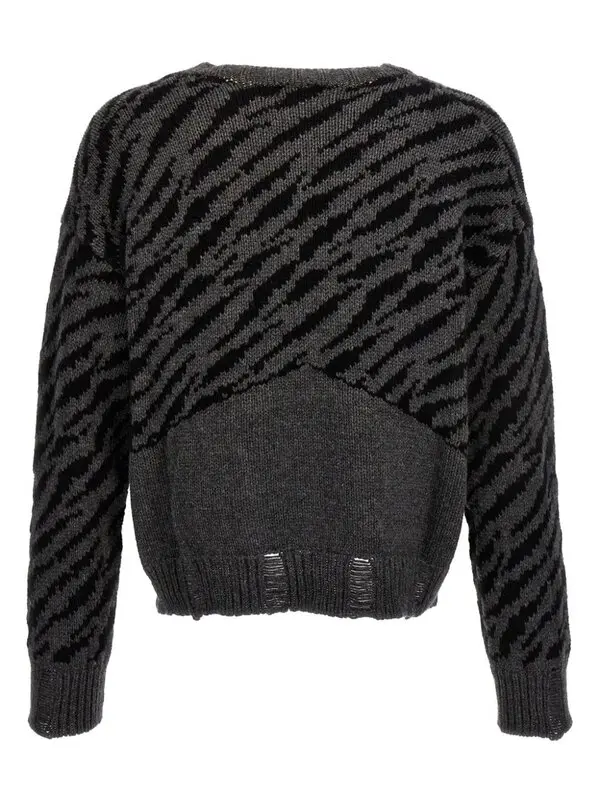 Rhude Zebra Print Sweater