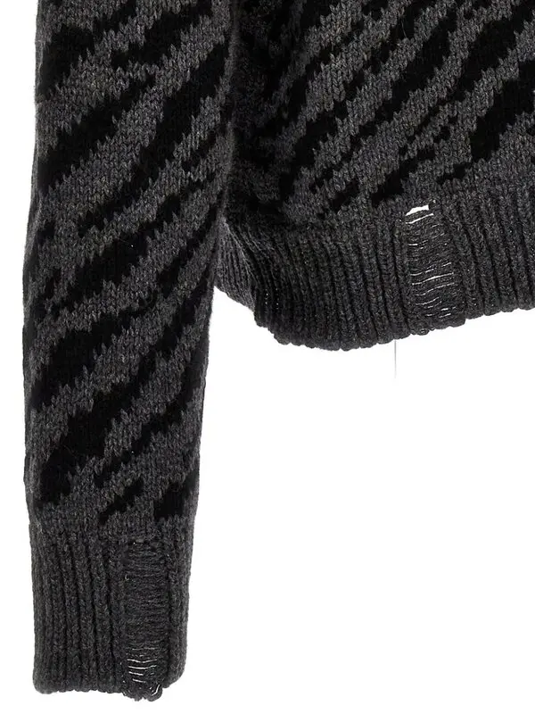 Rhude Zebra Print Sweater