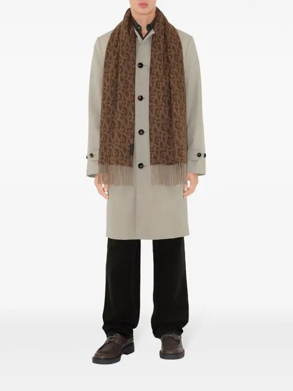 Burberry B Charm Scarf - Brown