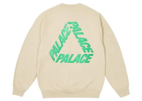 PALACE P3 Glitter Crew - Stoney Grey