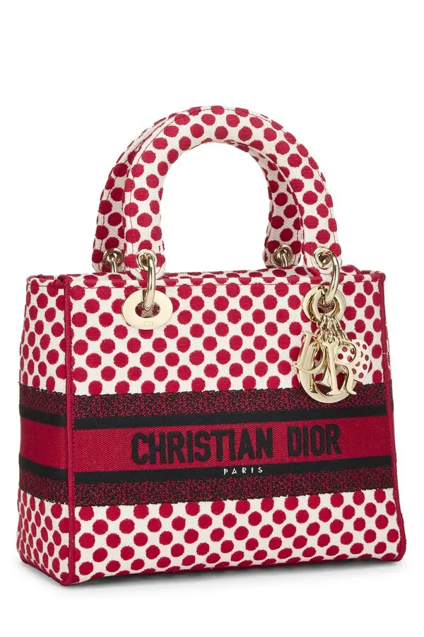 Dior Dioramour Lady D-lite Bag - Red