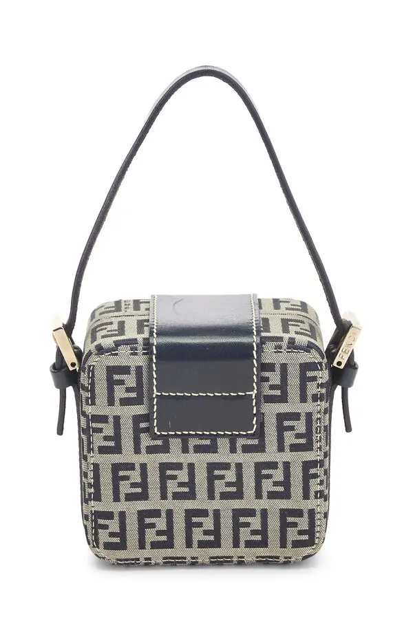 Fendi Zucchino Canvas Handbag